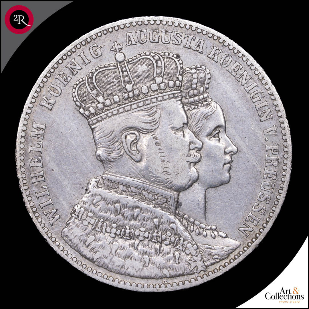 ALEMANIA 1 THALER 1861 - Numismatica Dos Rey