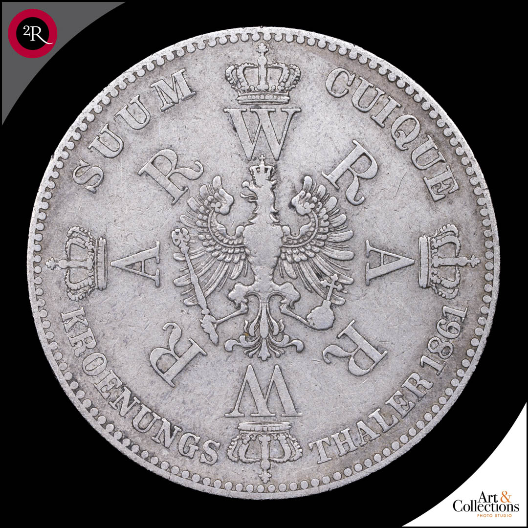 ALEMANIA 1 THALER 1861 - Numismatica Dos Rey